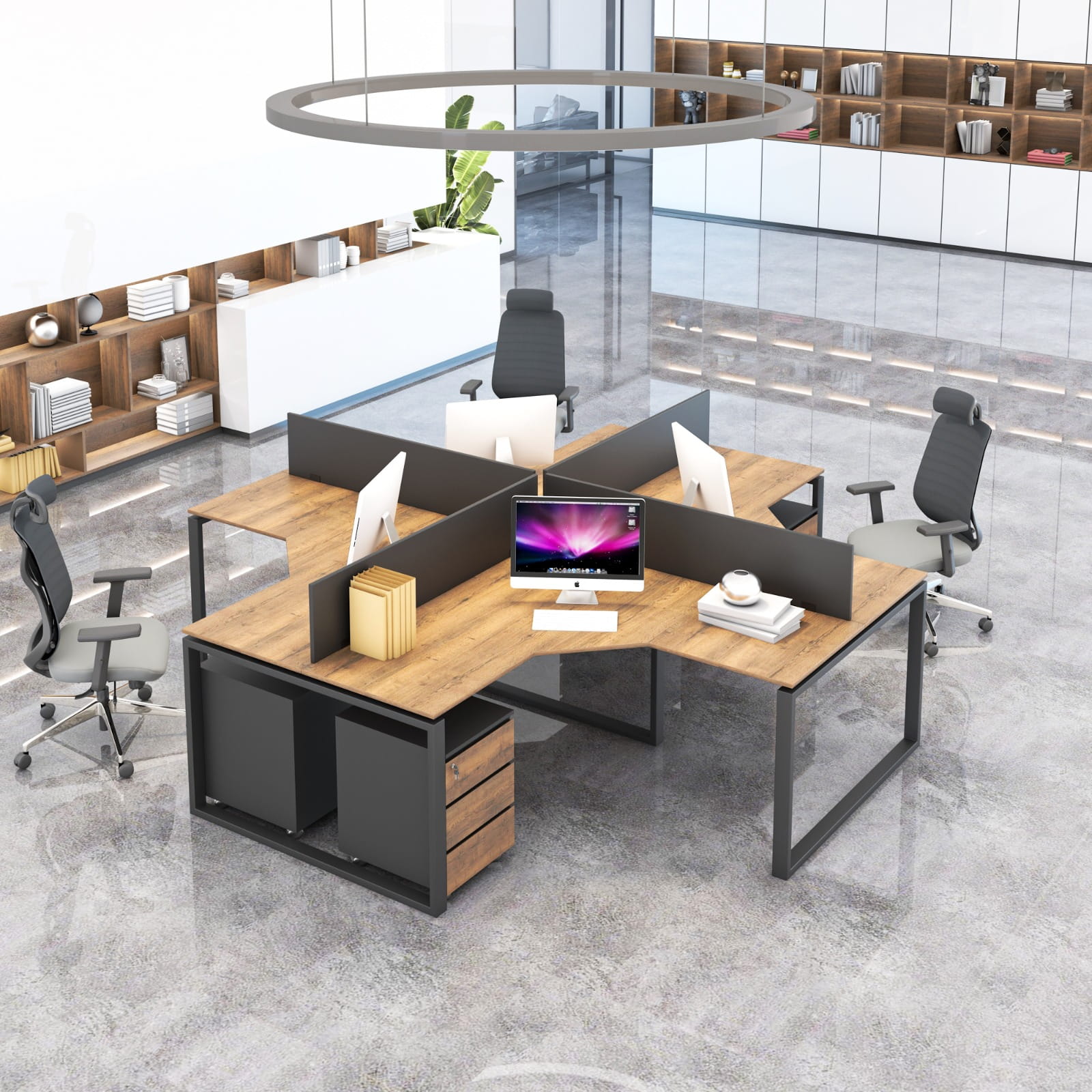 Office Workstation Tables for Corporate Productivity in Abu Dhabi ...