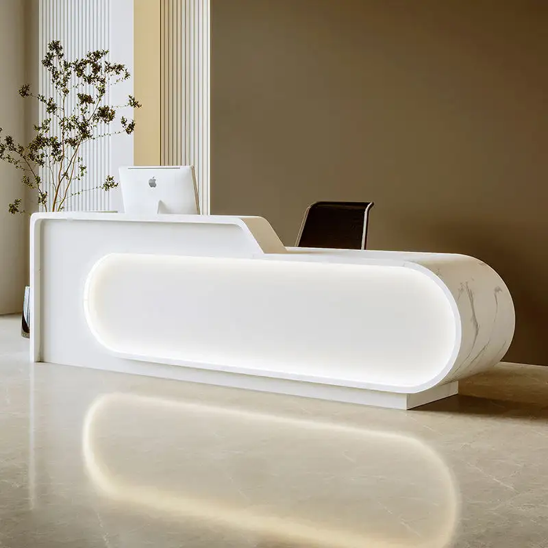 Greta Reception Table: Modern Dubai Office Furniture | OfficeConcept.ae