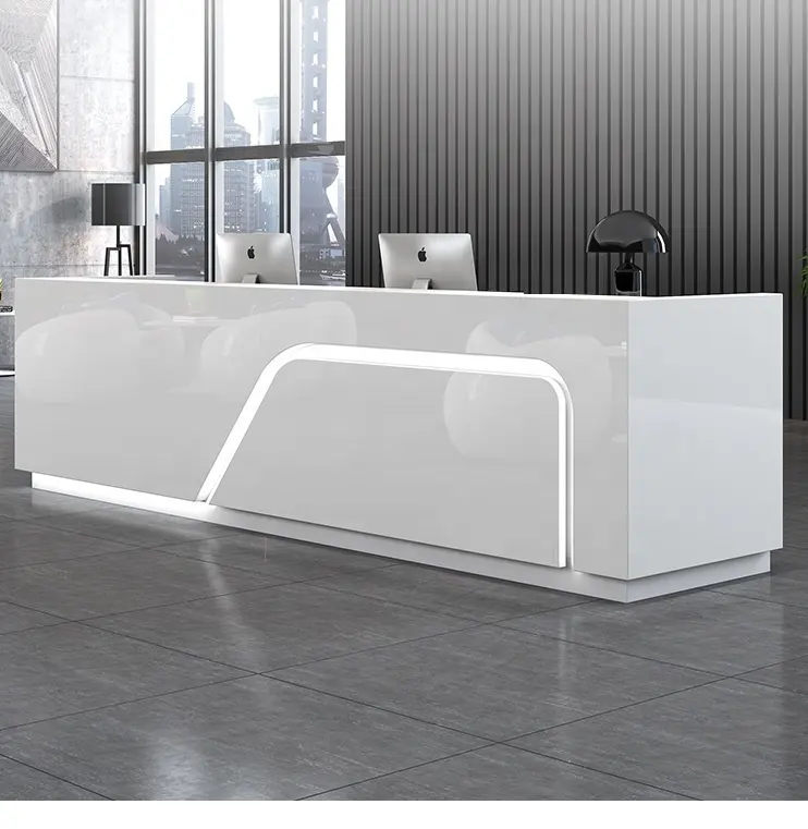 Selma Reception Table: Modern Dubai Office Furniture | OfficeConcept.ae